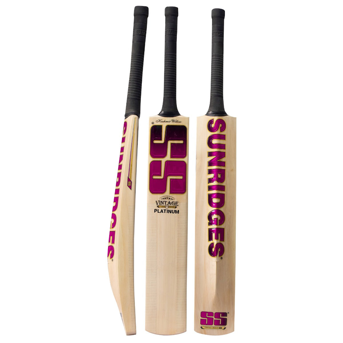 SS Vintage Platinum Kashmir Willow Cricket Bat | KIBI SPORTS