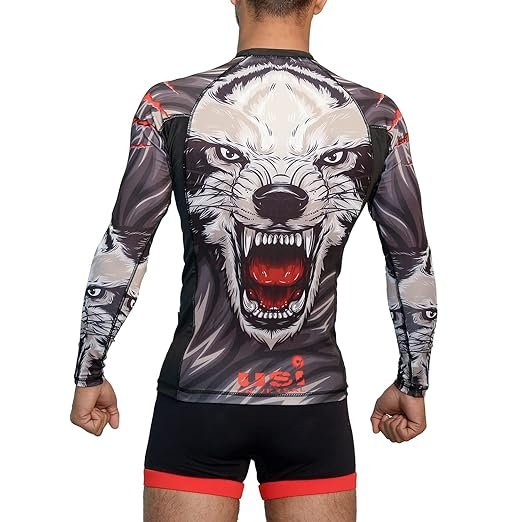 Werewolf Rash Guard – 411RW MMA USI | Kibi Sports – KIBI SPORTS