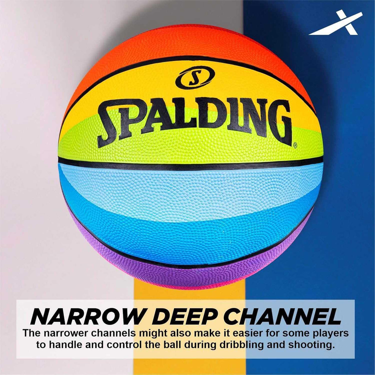 Spalding Rainbow Basketball (7) – KIBI SPORTS